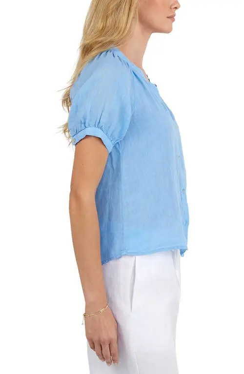 Bella Dahl Short Sleeve Linen Shirt