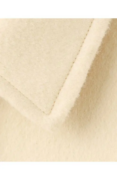 Mango Wool-blend Jacket - Vanilla
