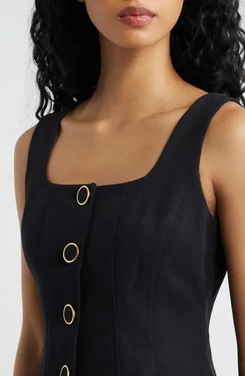Moon River Sleeveless Two-piece Dress
