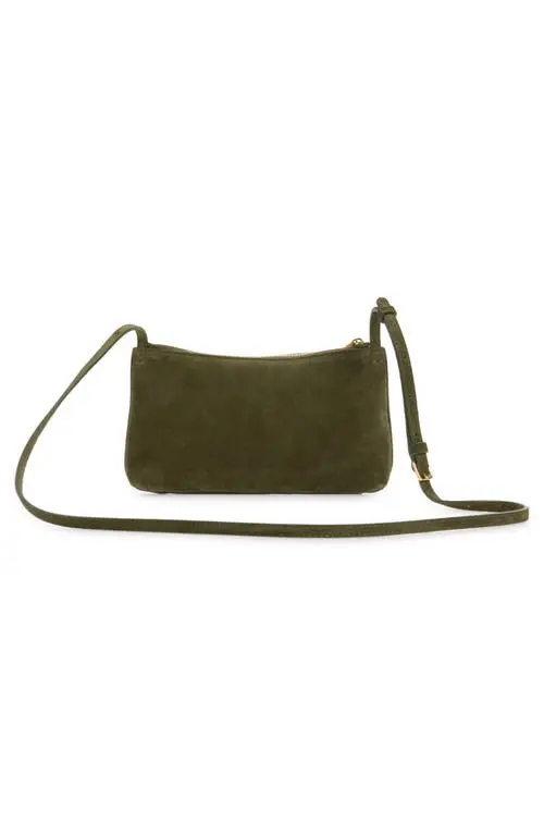 MANSUR GAVRIEL Mini Gaia Leather Crossbody Bag - Algae