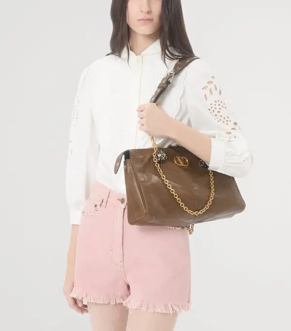 Valentino Garavani Cotton Cut-out Shirt - White