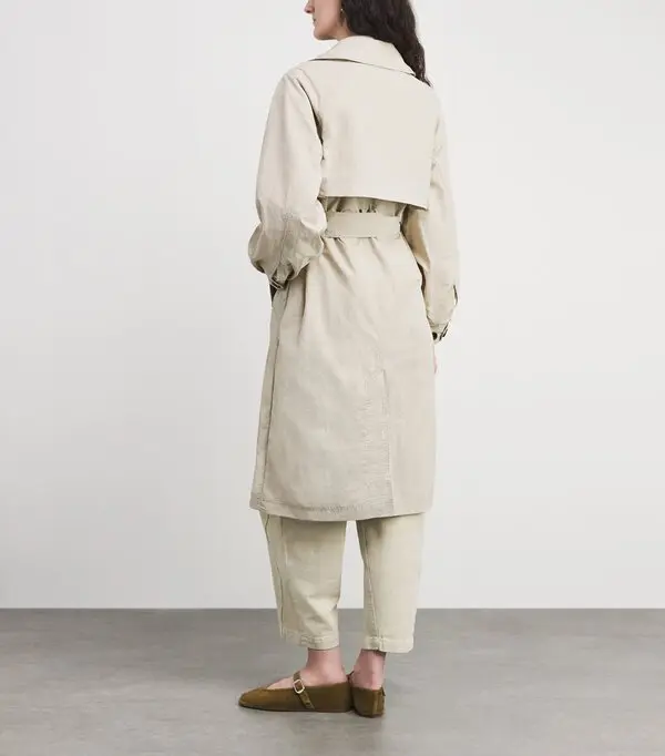 Barbour Showerproof Layla Trench Coat - Beige