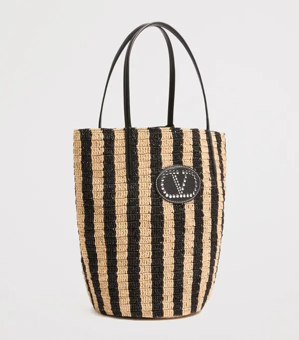 Valentino Garavani Raffia Bucket Bag