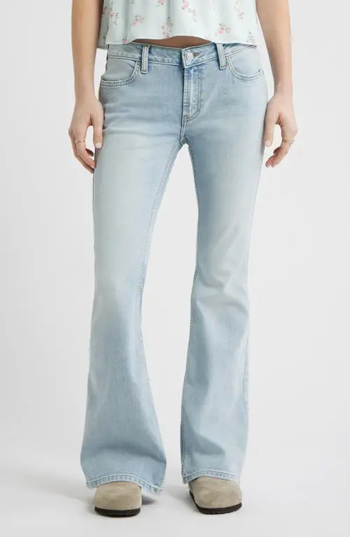 Bp. Low Rise Flare Jeans - Spring Wash
