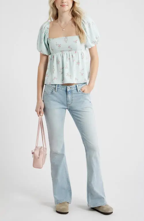 Bp. Low Rise Flare Jeans - Spring Wash
