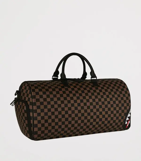 SPRAYGROUND Embossed Check Holdall