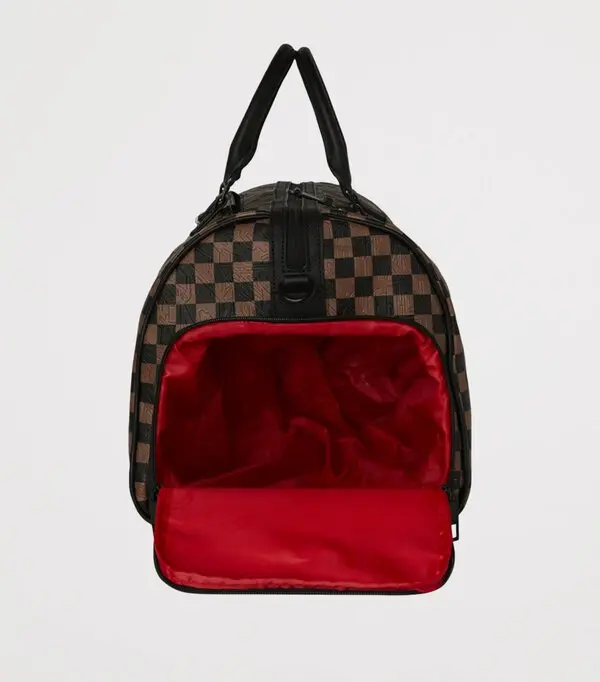 SPRAYGROUND Embossed Check Holdall