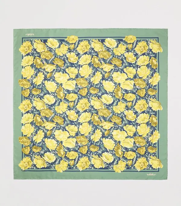 Valentino Garavani Silk Floral Scarf