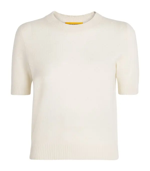 Guest In Residence Cashmere Shrunken Sweater - Ivory