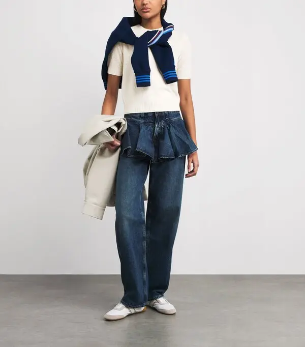 Guest In Residence Cashmere Shrunken Sweater - Ivory