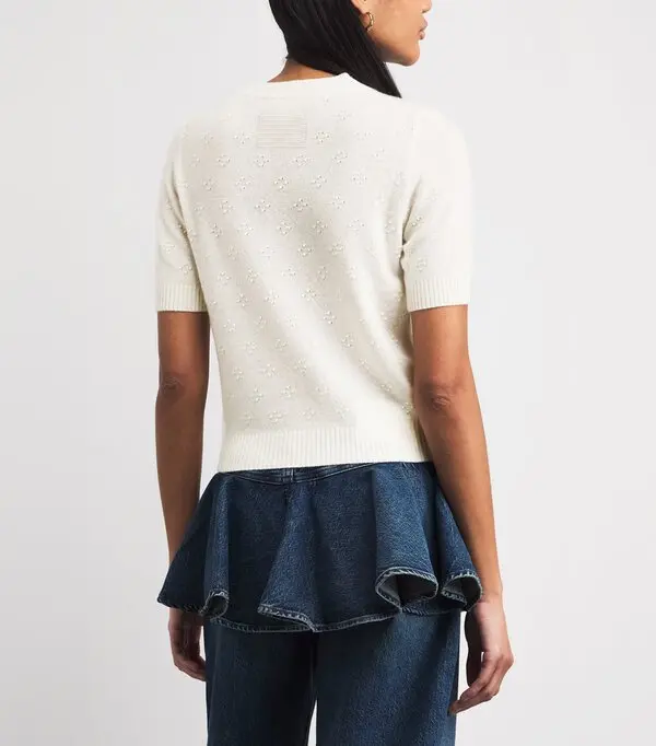 Guest In Residence Cashmere Shrunken Sweater - Ivory