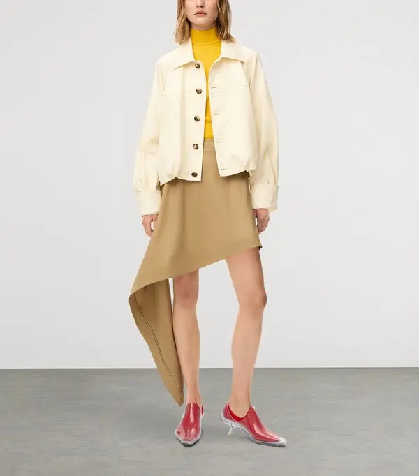 Loewe Cotton-silk Jacket - White