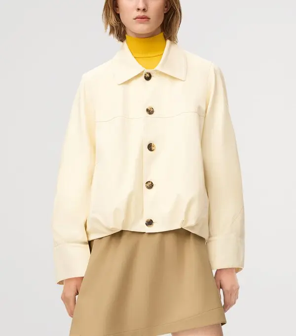 Loewe Cotton-silk Jacket - White