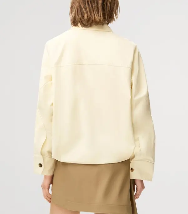 Loewe Cotton-silk Jacket - White