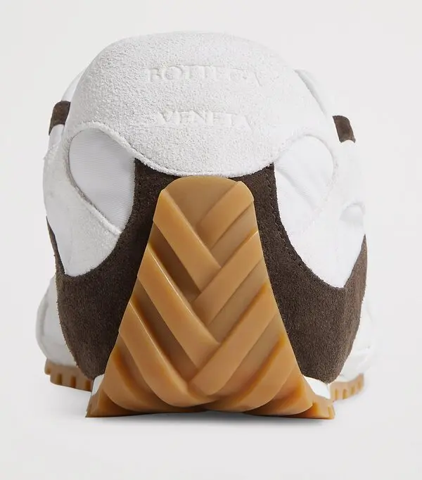 Bottega Veneta Orbit Flash Suede Paneled Sneakers