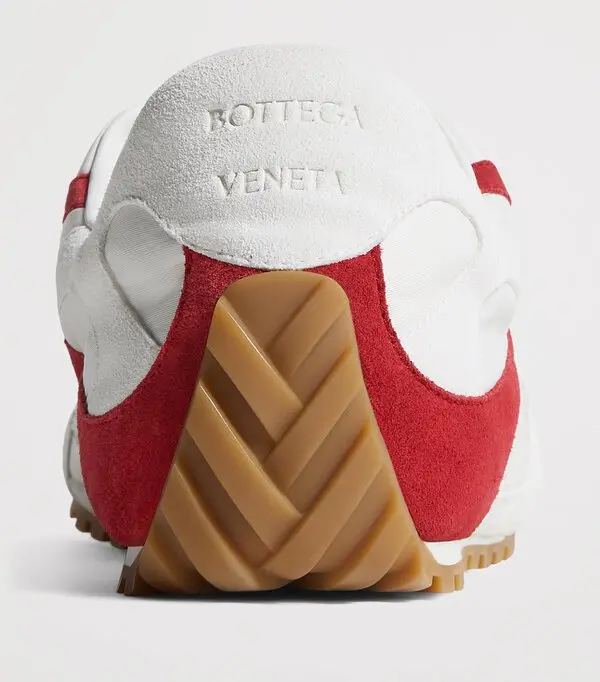 Bottega Veneta Orbit Flash Sneakers - Red