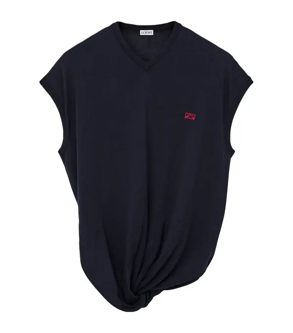 Loewe Wool-blend Sleeveless Top