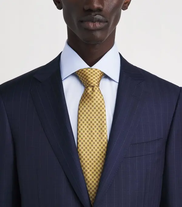 Corneliani Cotton Twill Shirt - Blue