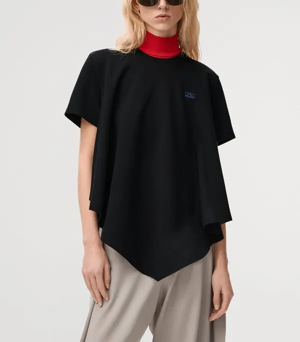 Loewe Cape-detail T-shirt
