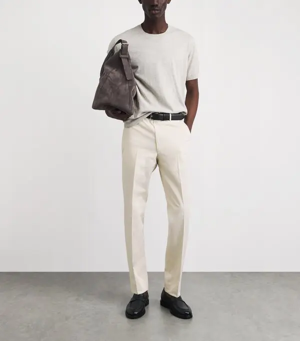 Corneliani Cotton-cashmere Trousers
