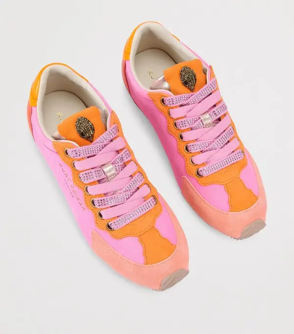 Kurt Geiger Suede Islington Sneakers - Pink