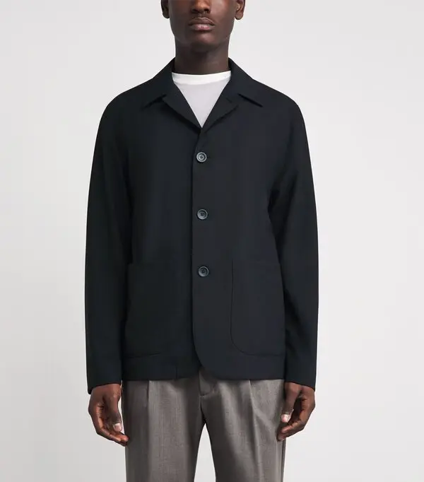 Herno Technical Overshirt - Navy
