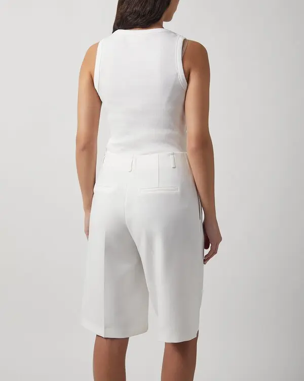 WAKAKUU City Tailored Wide-leg Shorts