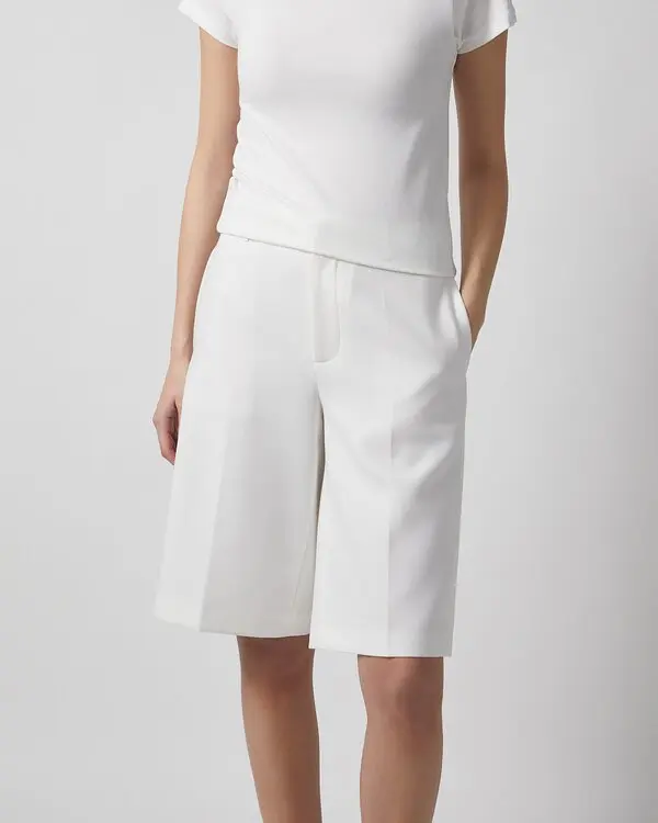 WAKAKUU City Tailored Wide-leg Shorts