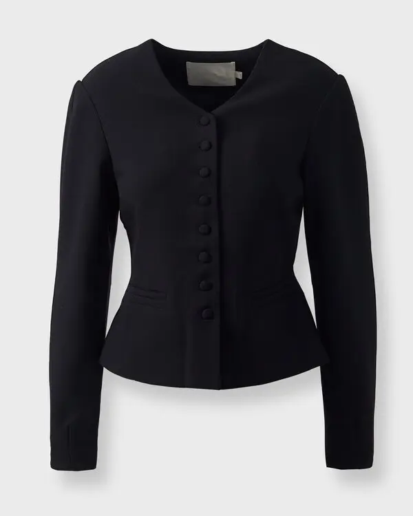 WAKAKUU Louisa Tailored Jacket - Black