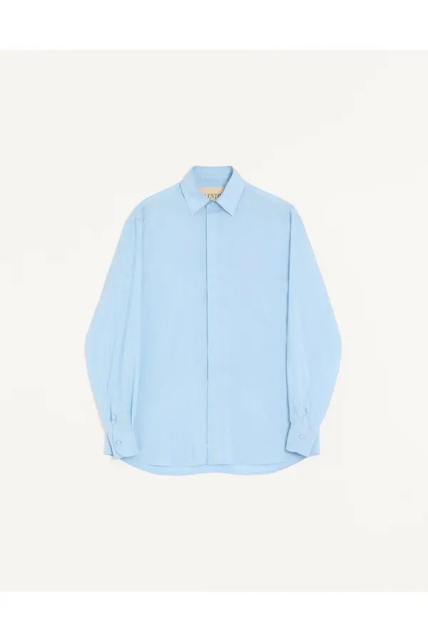 Valentino Garavani Silk Striped Shirt