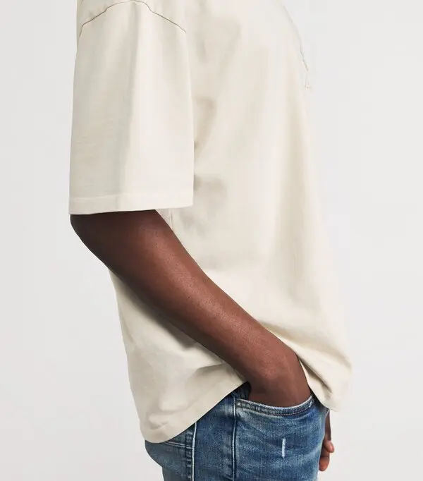 Amiri Cotton Ma Quad Oversized T-shirt - White