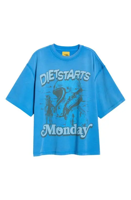 DIET STARTS MONDAY Desert Dawn Cotton Graphic T-shirt