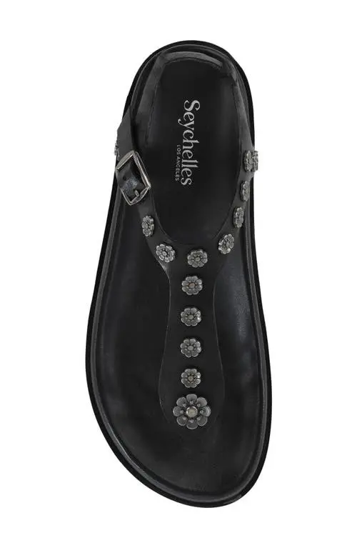 Seychelles Slingback Platform Sandal - Black