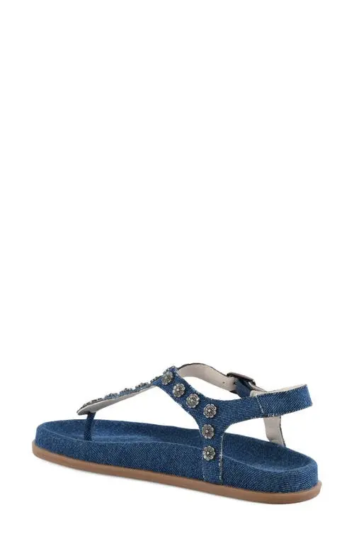 Seychelles Sunday Funday Slingback Platform Sandal - Denim