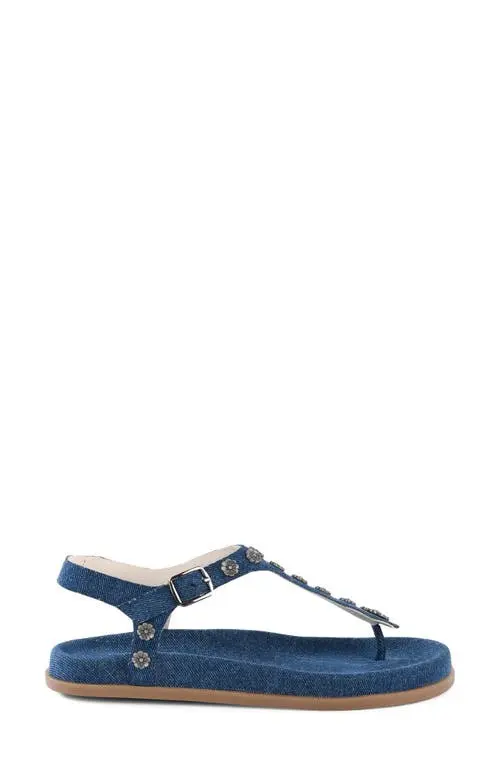Seychelles Sunday Funday Slingback Platform Sandal - Denim