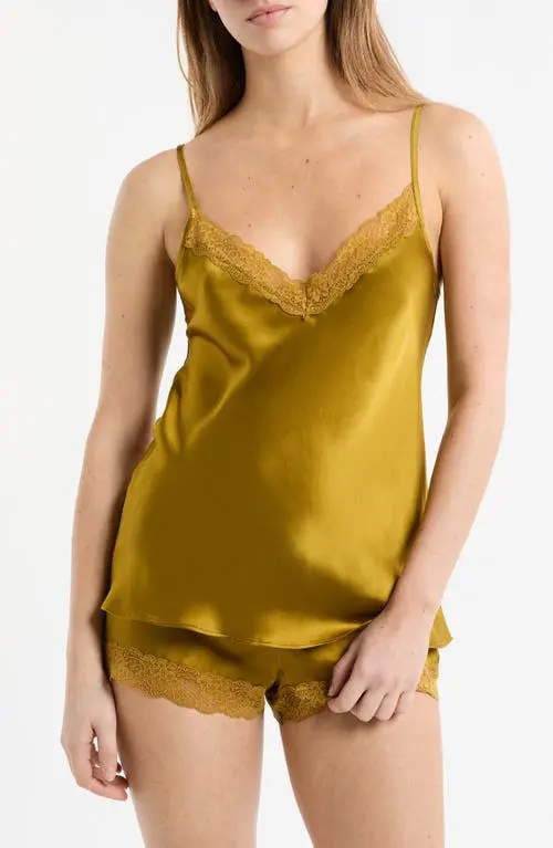 ETAM Silk Camisole - Acid Yellow