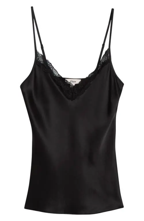 ETAM Milky Silk Camisole - Black