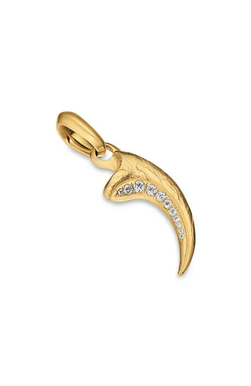 David Yurman Raptor Claw Amulet - Gold