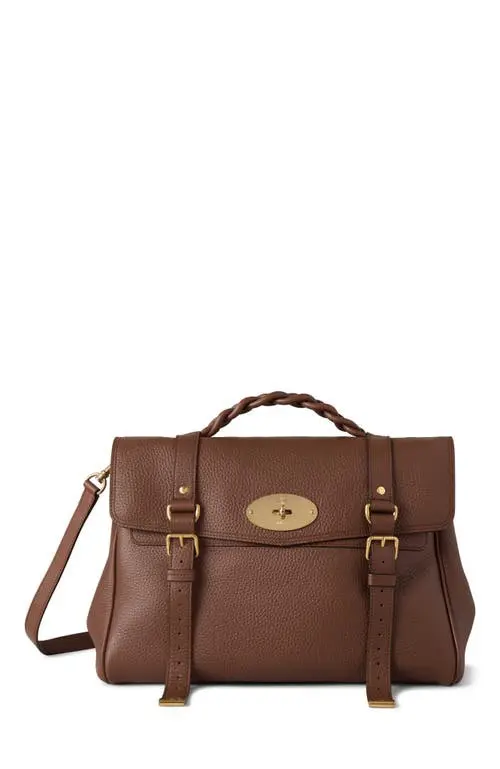 Mulberry Oversized Alexa Satchel - Bright Oak