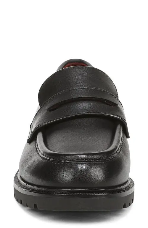 Vince Siena Lugged Penny Loafer - Black