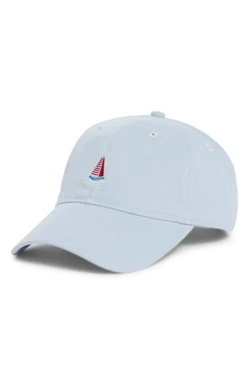 FRASIER STERLING Embroidered Baseball Cap - Baby Blue