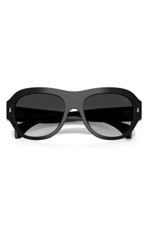 Moncler Elevane 56mm Irregular Sunglasses
