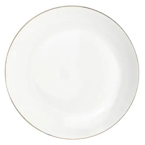 GIBSON HOME Ogalla 4 Piece Fine Ceramic 10.5 Inch Dinner Plate Set
