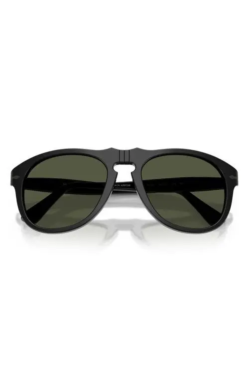 Persol Pilot Sunglasses - Black/green