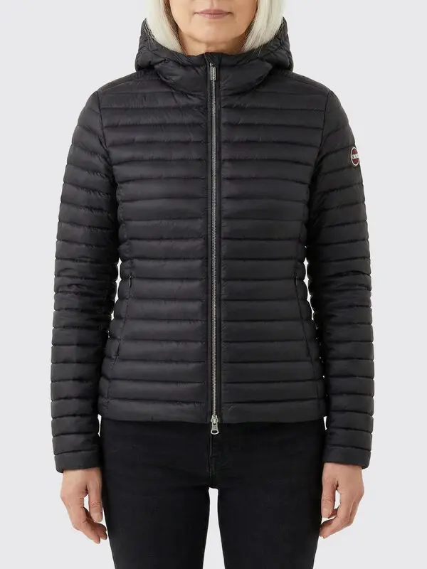 COLMAR Padded Hooded Down Jacket - Black