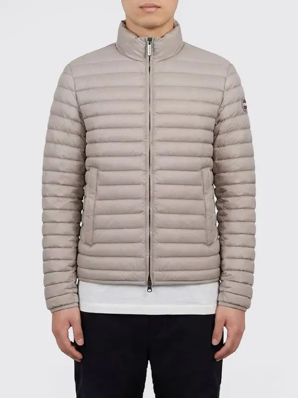 COLMAR Padded Down Jacket With High Collar - Beige