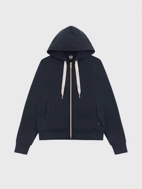 COLMAR Zip-up Hooded Sweatshirt - Black
