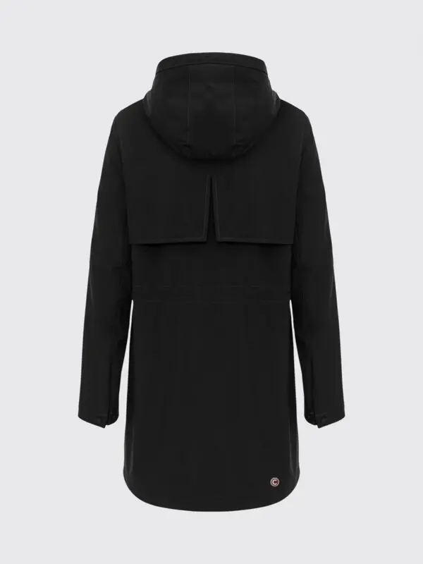 COLMAR Hooded Technical Raincoat - Black