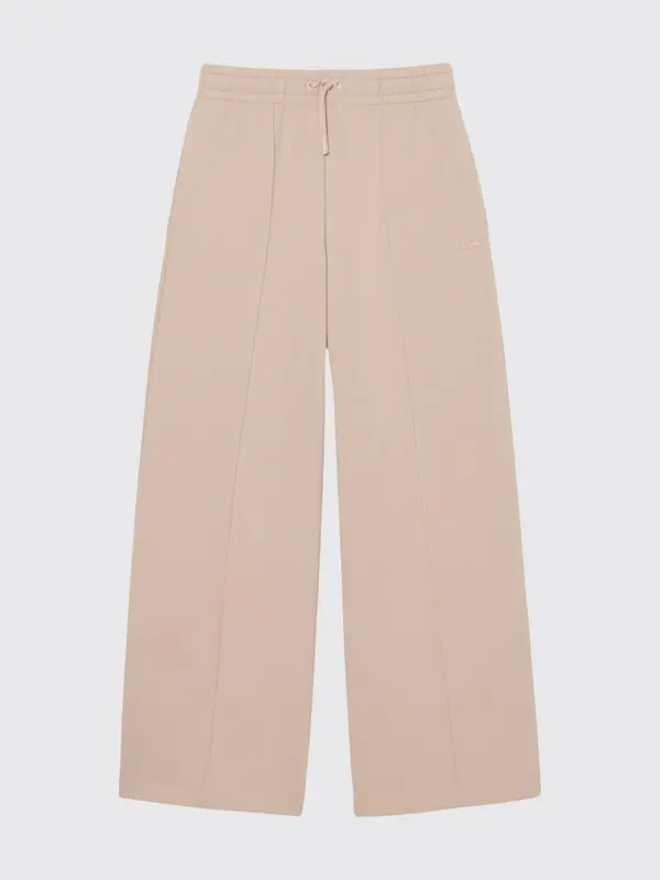 Lacoste Wide-leg Lounge Pants - Beige