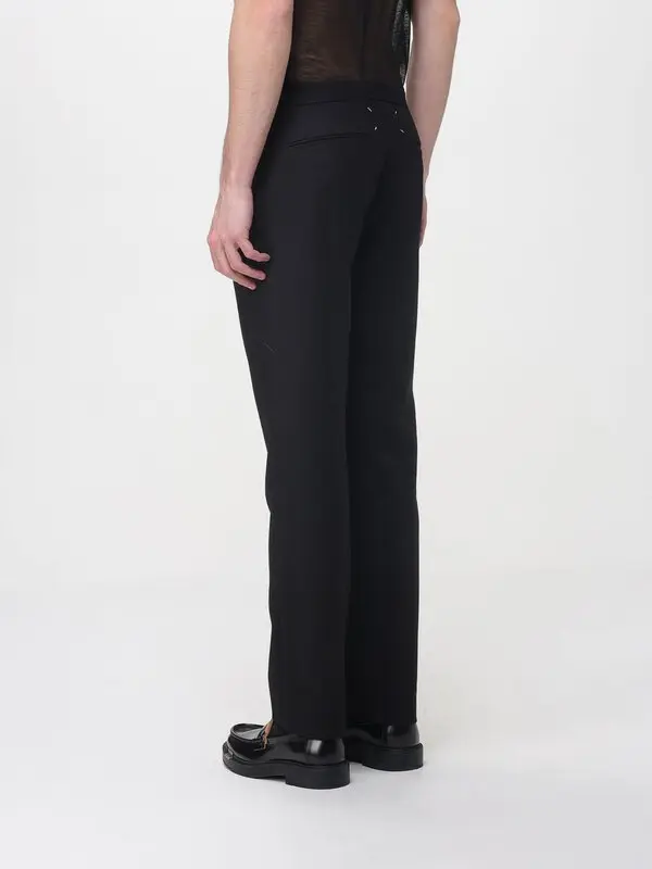 MAISON MARGIELA Tailored Drawstring Trousers - Black